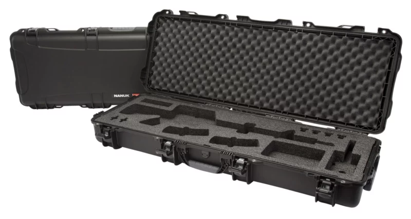 Nanuk 990AR01 990 Black Polymer w/ Foam Padding Lockable Latches ...