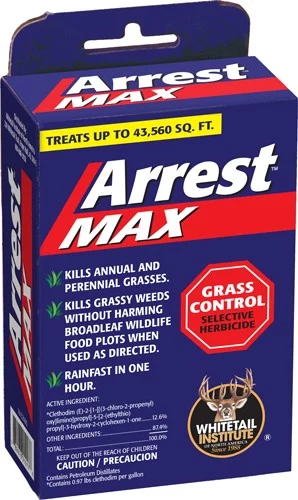 WHITETAIL INSTITUTE HERBICIDE - ARREST MAX GRASS 1PT 1ACRE - Echo 6 Weapons