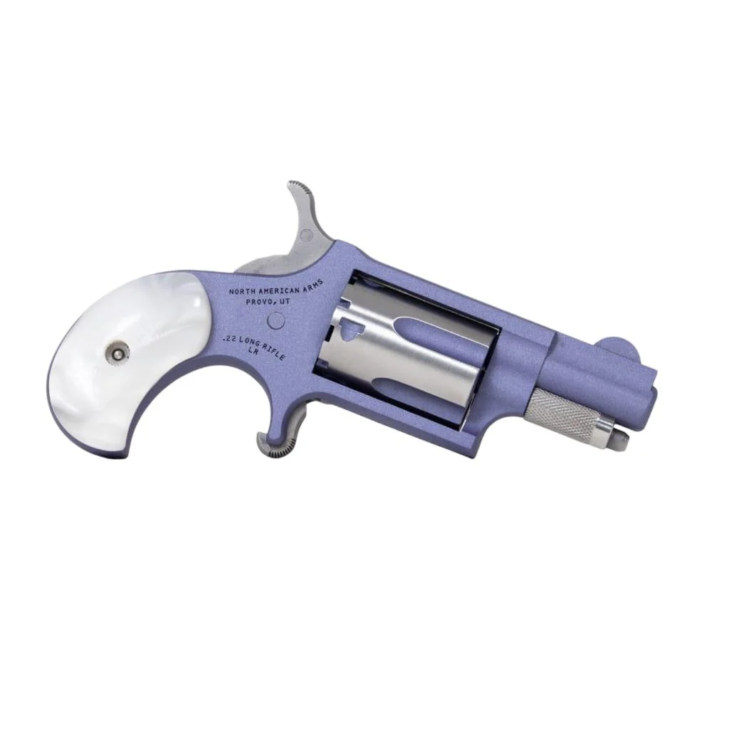NAA 22 LR Orchid Mini Revolver .22 LR 5rd Capacity 1.13" Barrel Orchid ...